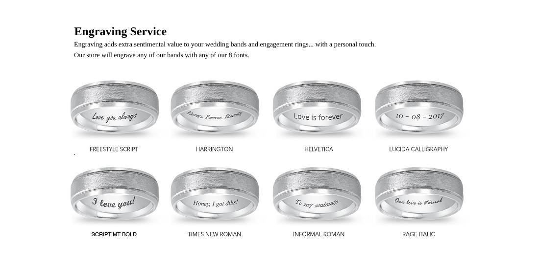 Peg Ring Engagement Ring 23977082751-1/4 - Jewelry Shop Pittsburgh PA ...